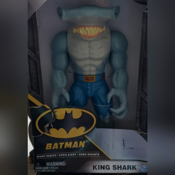 Toys | Batman King Shark Action Figure In Blue And Gray Damaged ...